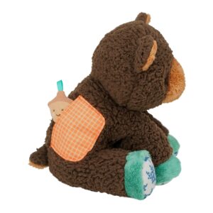 Manhattan Toy Wild Bear-y Plush Teddy Bear 8 Inch Stuffed Animal Activity Toy