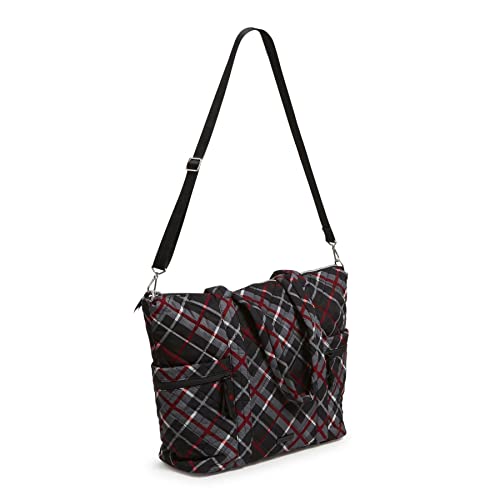 Vera Bradley Women's Performance Twill Large Multi-Strap Tote Bag, Paris Plaid, One Size