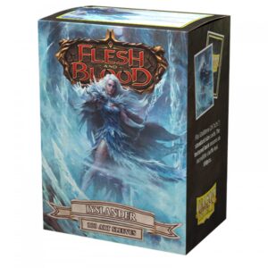 arcane tinmen dragon shield sleeves – flesh and blood: iyslander 100 ct - mtg card sleeves are smooth & tough - compatible with pokemon & magic the gathering card sleeves (at-16052)