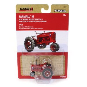 ERTL 1/64 Farmall M Narrow Front with Blue Ribbon Logo