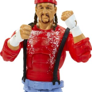 Mattel WWE Chainsaw Charlie Elite Collection Action Figure with Accessories, Articulation & Life-like Detail, 6-inch