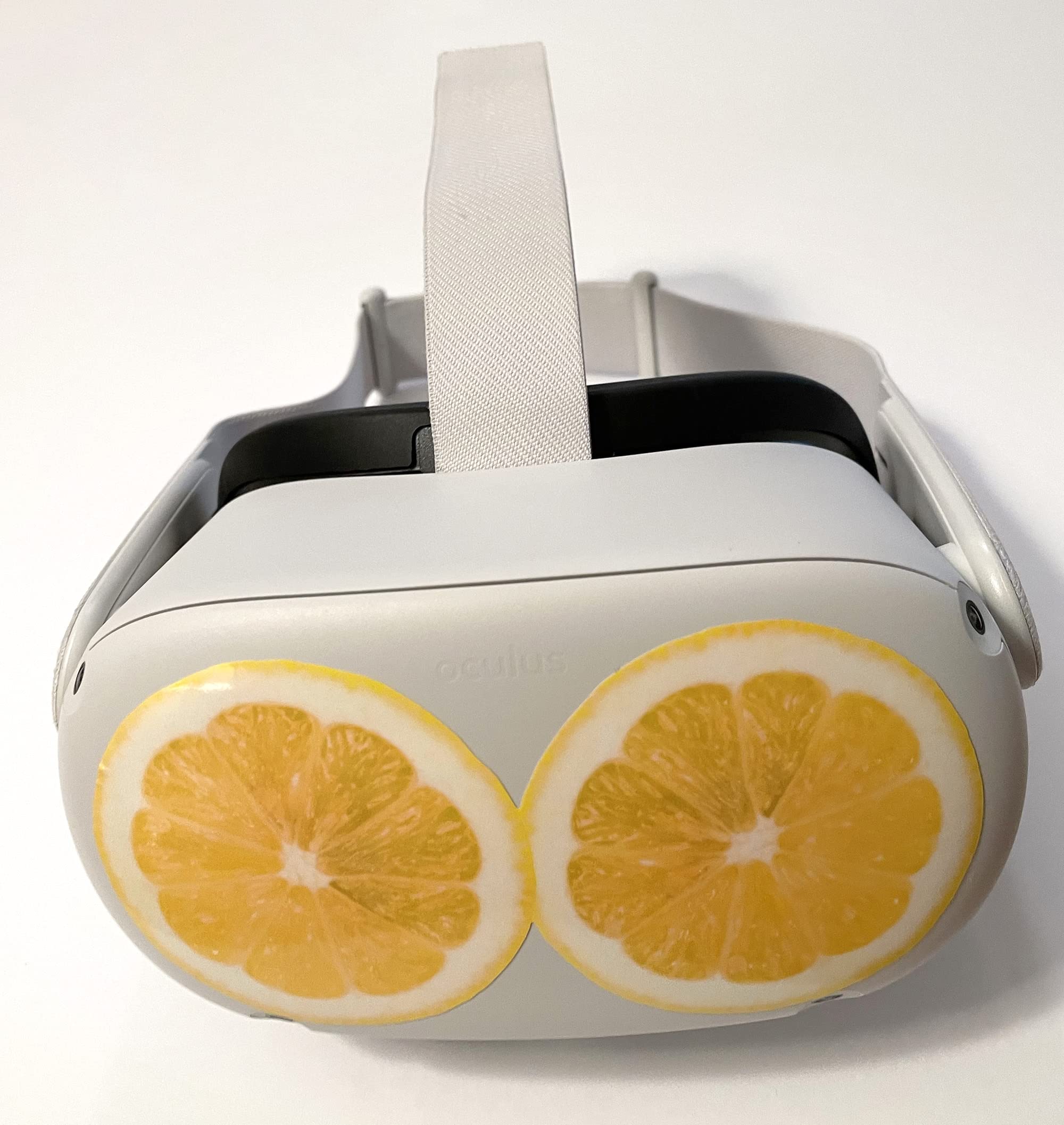 Lemons Decal for Quest 2 VR Headset - Meta/Oculus - Glossy Vinyl Sticker