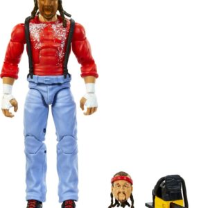 Mattel WWE Chainsaw Charlie Elite Collection Action Figure with Accessories, Articulation & Life-like Detail, 6-inch