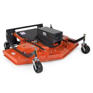 titan attachments skid steer 72in wide finish mower attachment, rear discharge landscaping equipment