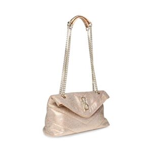 Steve Madden BELZERC Rhinestone Shoulder Bag, Gold