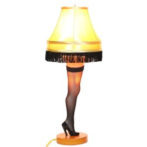 cleveland street novelties 26" christmas deluxe desktop leg lamp