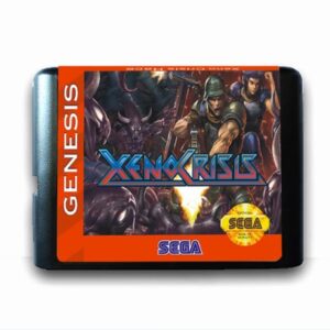 16 bit md game card xeno crisis game cartrdge or include retail box for sega genesis mega drive-only game cartridge