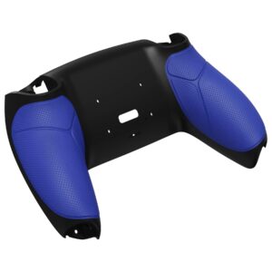 Blue Performance Rubberized Grip Redesigned Back Shell for PS5 Controller eXtremerate Rise & RISE4 Remap Kit - Controller & Rise Remap Board NOT Included