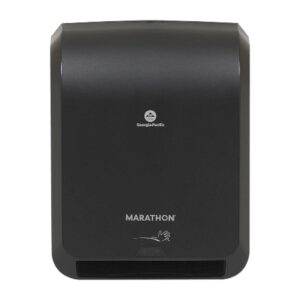 georgia pacific marathon 2 set marathon automated paper towel dispenser, black