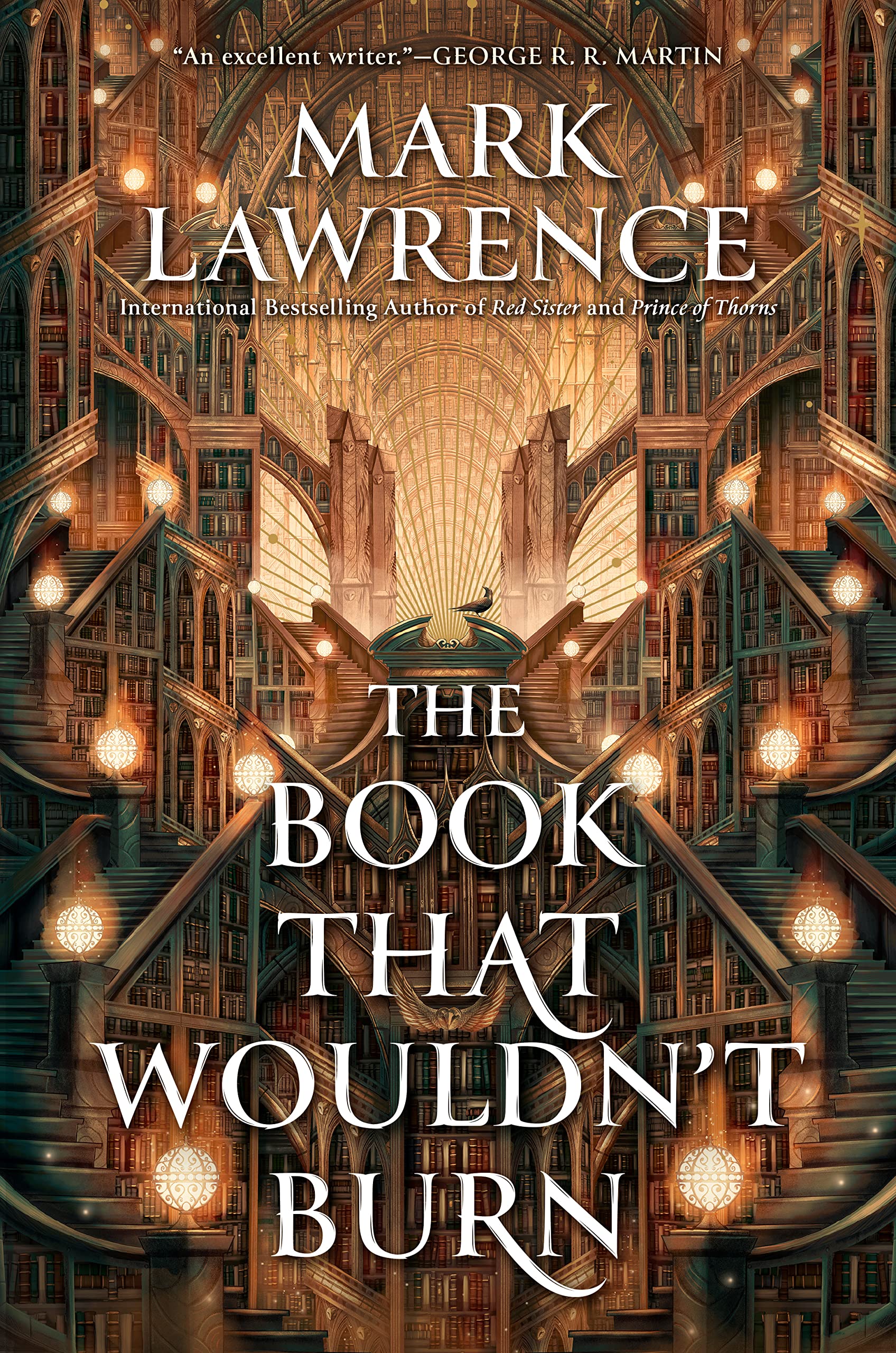 The Book That Wouldn't Burn (The Library Trilogy 1)