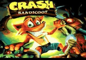 crash bandicoot 16 bit md game card for sega mega drive for genesis