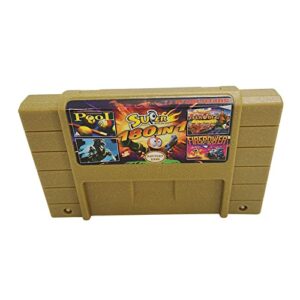 16 Bit English Language Battery Save Video Game Cartridge USA Version NTSC SNES Games For SNES Cartridge Gold