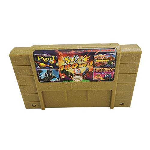 16 Bit English Language Battery Save Video Game Cartridge USA Version NTSC SNES Games For SNES Cartridge Gold