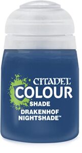 games workshop citadel shade paint: drakenhof nightshade (18ml)