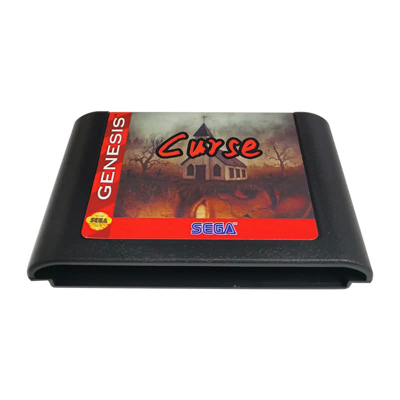 Curse-Game Cartridge - Electronic Games 16 BIT MD game Card For PAL And NTSC Version