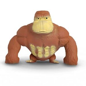 apaef monkey stretch gorilla figure gorilla latex gorilla soft stretchy gorilla toy stretchy gorilla action figure for kids child boys girls