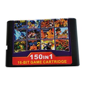 150 in 1 game cartridge 16 bit game card for sega mega drive genesis console