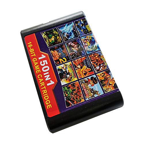 150 in 1 Game Cartridge 16 bit Game Card for Sega Mega Drive Genesis Console