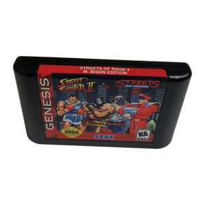 streets of rage 2 m bison edition-game cartridge - electronic games 16 bit md game card for pal and ntsc version