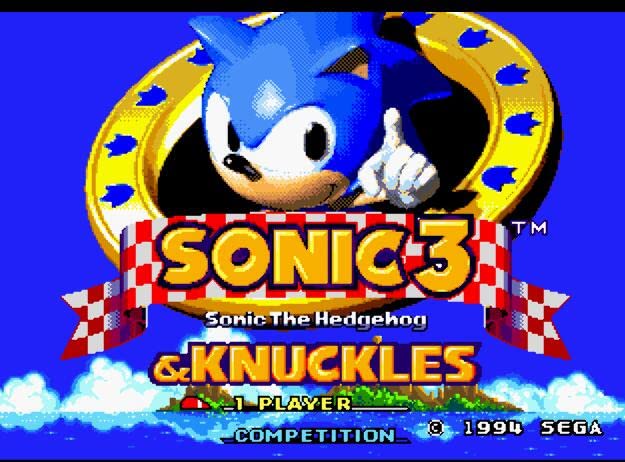 Sonic and Knuckles & Sonic 3 16 Bit MD Game Card For Sega Mega Drive For Genesis