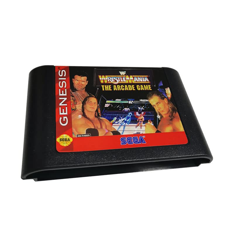 WWF Wrestlemania Arcade-Game Cartridge - Electronic Games 16 BIT MD game Card For PAL And NTSC Version