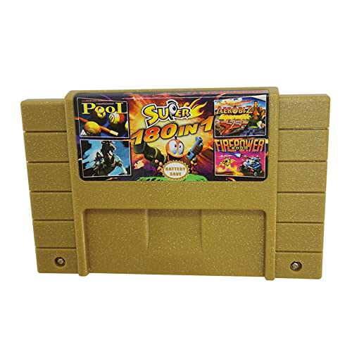 16 Bit English Language Battery Save Video Game Cartridge USA Version NTSC SNES Games For SNES Cartridge Gold