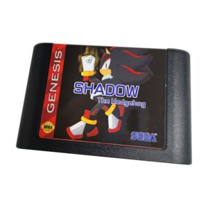 shadow the hedgehog-game cartridge - electronic games 16 bit md game card for pal and ntsc version