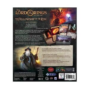 The Lord of the Rings The Card Game The Fellowship of the Ring SAGA EXPANSION - Cooperative Adventure Game, Strategy Game, Ages 14+, 1-4 Players, 30-120 Min Playtime, Made by Fantasy Flight Games