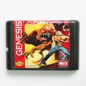 splatterhouse part 3 16 bit md game card for sega mega drive for genesis