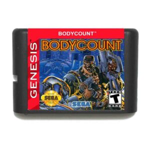 body count ntsc-usa 16 bit md game card for sega mega drive for genesis