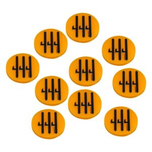 litko world war two miniature wargames national faction token game pieces compatible with bolt action (10) (italy regia aeronautica)