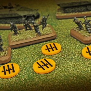 LITKO World War Two Miniature Wargames National Faction Token Game Pieces Compatible with Bolt Action (10) (Italy Regia Aeronautica)