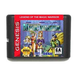 brave battle saga legend of the magic warrior 16 bit md game card for sega mega drive for genesis-ntsc-j