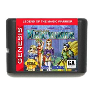 Brave Battle Saga Legend of the Magic Warrior 16 bit MD Game Card For Sega Mega Drive For Genesis-NTSC-J