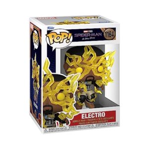 funko pop! marvel: spider-man: no way home - electro in finale suit