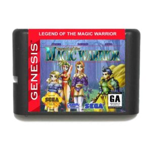 brave battle saga legend of the magic warrior 16 bit md game card for sega mega drive for genesis-pal-j