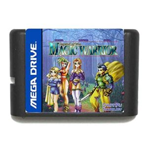 Brave Battle Saga Legend of the Magic Warrior 16 bit MD Game Card For Sega Mega Drive For Genesis-NTSC-J