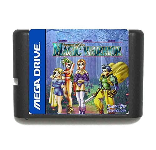 Brave Battle Saga Legend of the Magic Warrior 16 bit MD Game Card For Sega Mega Drive For Genesis-NTSC-J