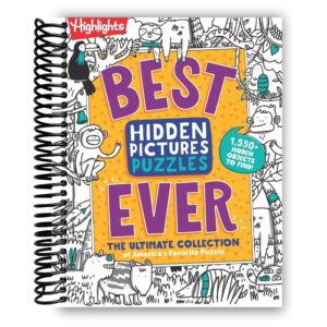 best hidden pictures puzzles ever: the ultimate collection of america's favorite puzzle (highlights hidden pictures) [spiral-bound] highlights