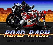 road rash 1-2-3 16 bit md game card for sega mega drive for genesis- road race ntsc