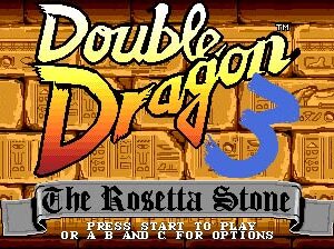 Double Dragon 3 16 bit MD Game Card For Sega Mega Drive For Genesis-Double Dragon 3