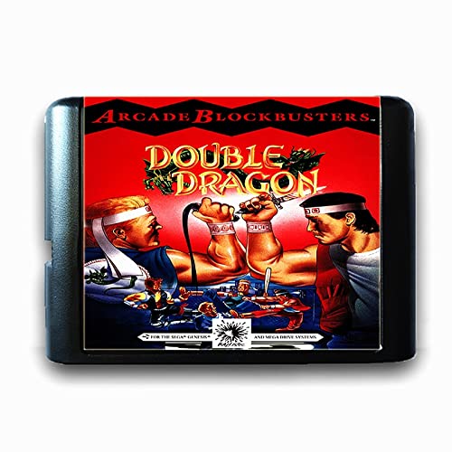 Double Dragon 3 16 bit MD Game Card For Sega Mega Drive For Genesis-Double Dragon BlockBusters