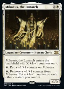 magic: the gathering - mikaeus, the lunarch (018) - double masters 2022