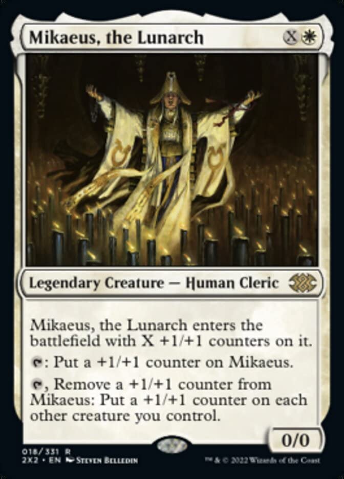 Magic: the Gathering - Mikaeus, The Lunarch (018) - Double Masters 2022