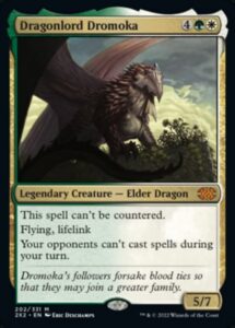 magic: the gathering - dragonlord dromoka (202) - double masters 2022