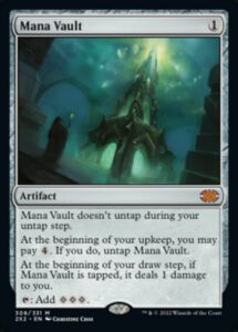 magic: the gathering - mana vault (308) - double masters 2022