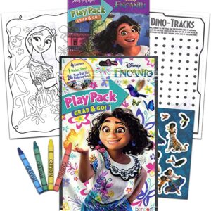 Disney Encanto Coloring Book Set - Activity Bundle with Encanto Imagine Ink, Play Pack, Stickers, Crayons, Door Hanger and More (Encanto Party Favors and Supplies)