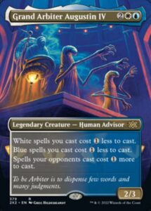 magic: the gathering - grand arbiter augustin iv (379) - borderless - double masters 2022