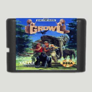 growl 16 bit md game card for sega mega drive for genesis-pal-j