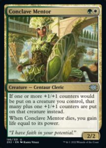 magic: the gathering - conclave mentor (195) - double masters 2022